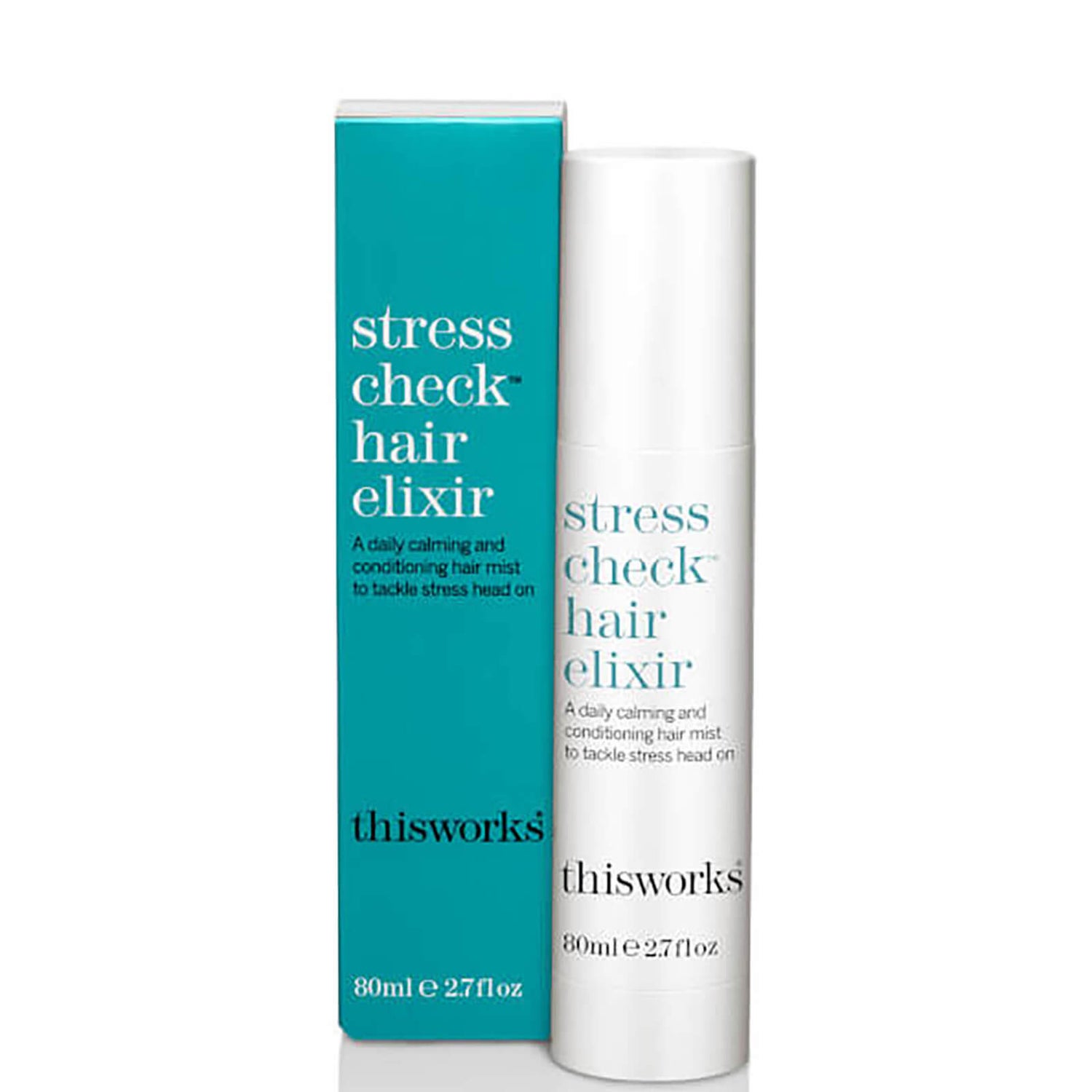 this works Stress Check Hair Elixir 80ml - Dermstore