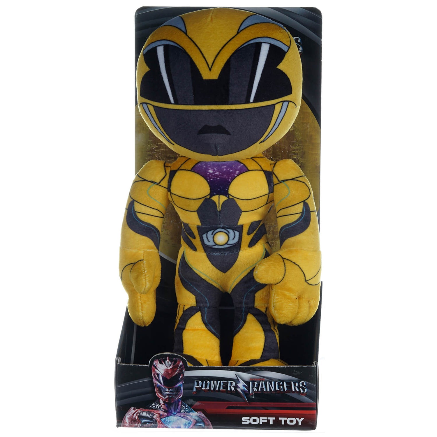 Power Rangers Large Plush Toy - Yellow - IWOOT UK