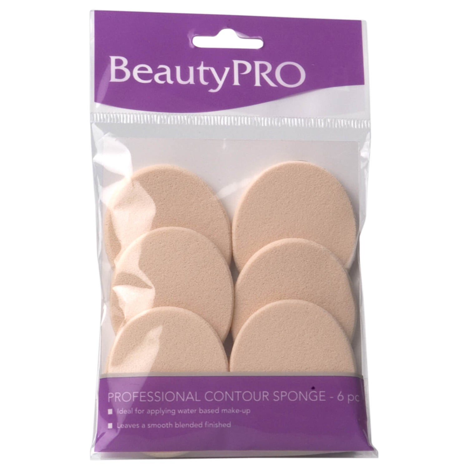 BeautyPro Small Contour Sponge Oval 6Pk | Buy Online At RY