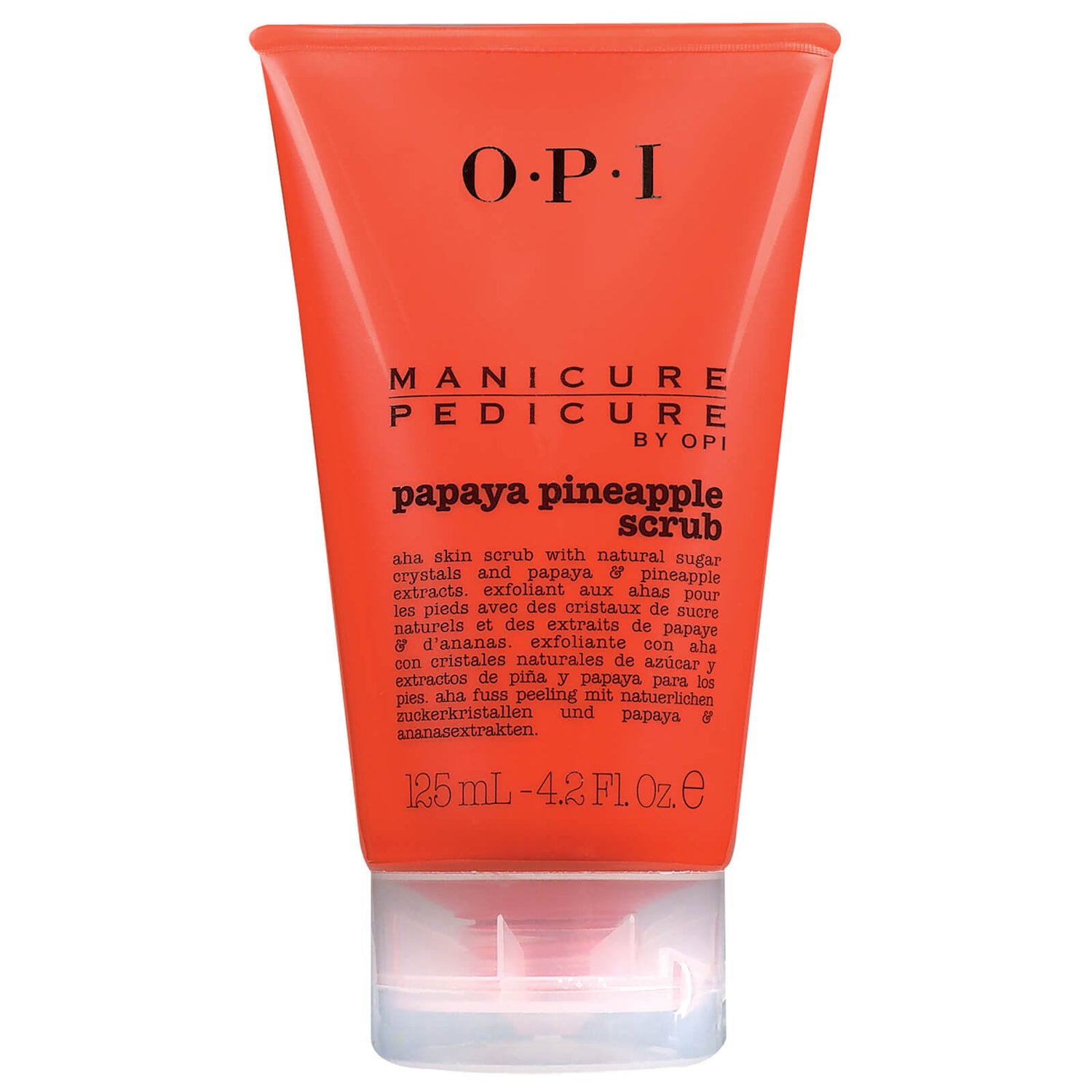 OPI Manicure Pedicure Papaya Pineapple Scrub 125ml | Buy Online At RY