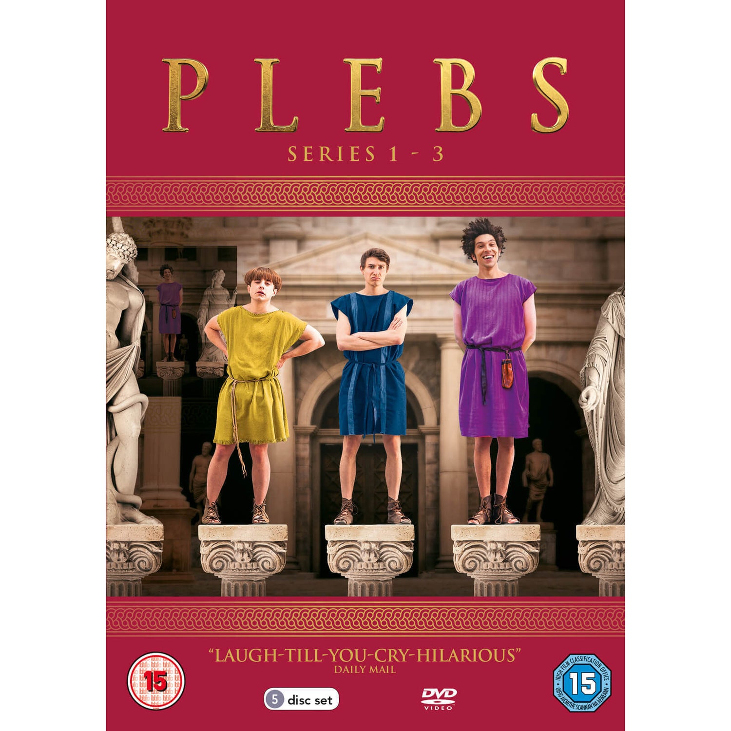Plebs - Series 1-3 DVD - Zavvi UK