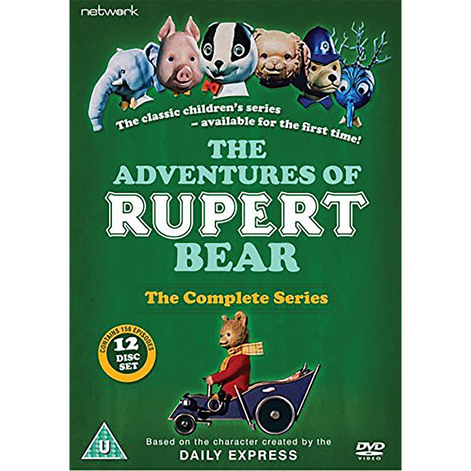 The Adventures Of Rupert Bear - Complete DVD - Zavvi UK