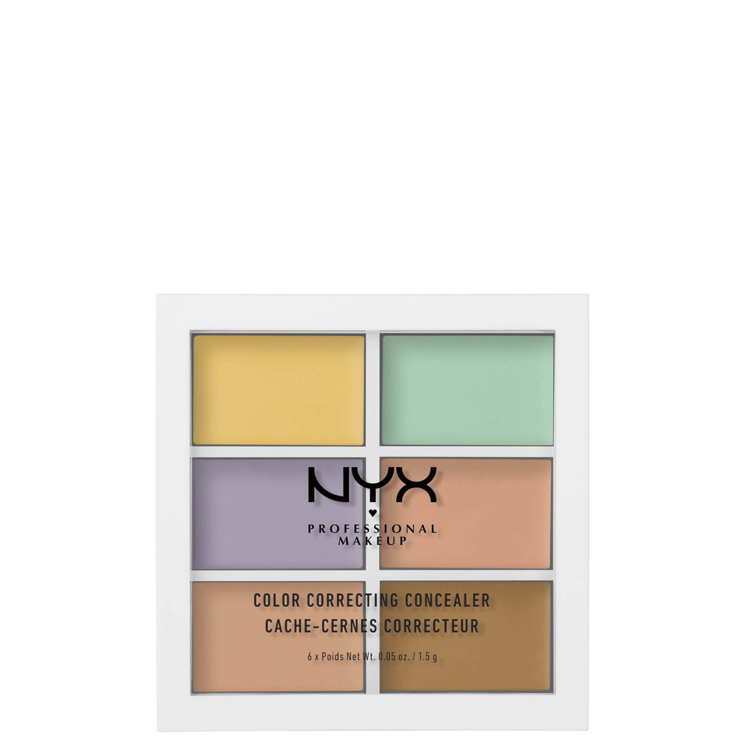 NYX Professional Makeup 3C Palette - Color Correcting Concealer ...