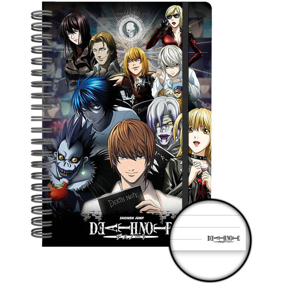 Death Note Collage A5 Notebook Merchandise - Zavvi UK