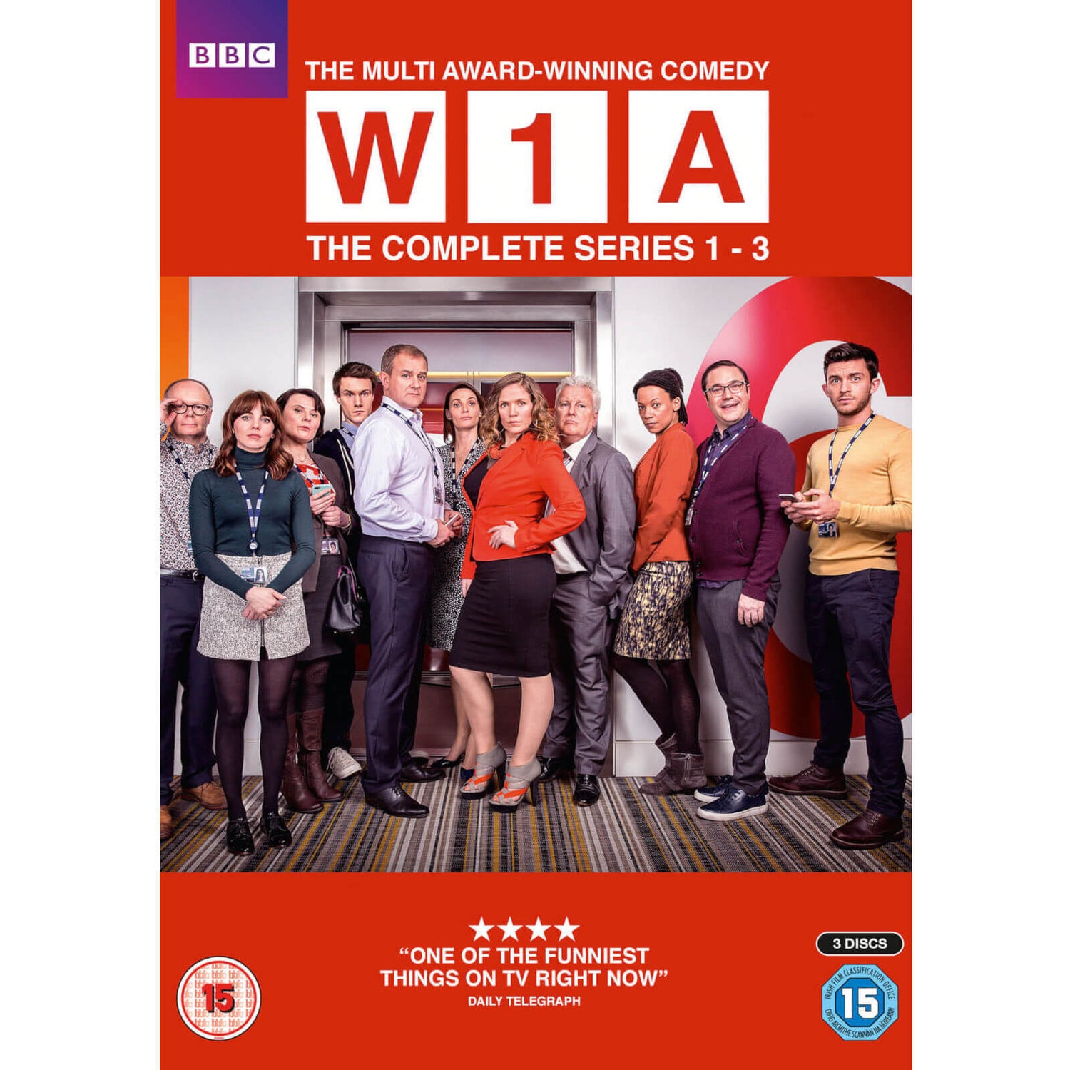 W1A - The Complete Series 1-3 DVD - Zavvi UK