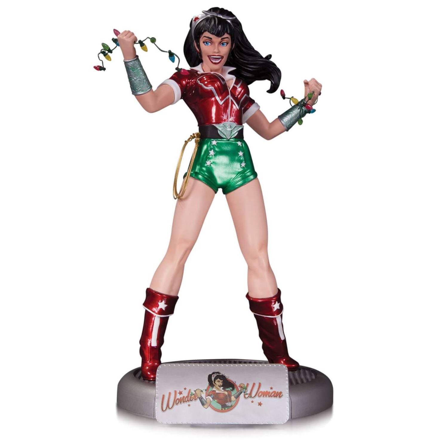 DC Collectibles DC Comics Bombshells Statue - Holiday Wonder Woman 27cm ...