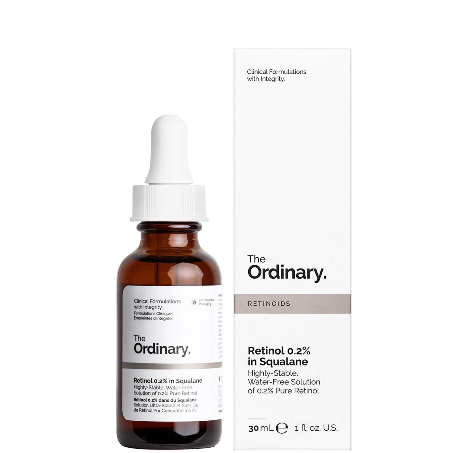 The Ordinary Retinol Serum 0.2% in Squalane 30ml | BeautyExpert