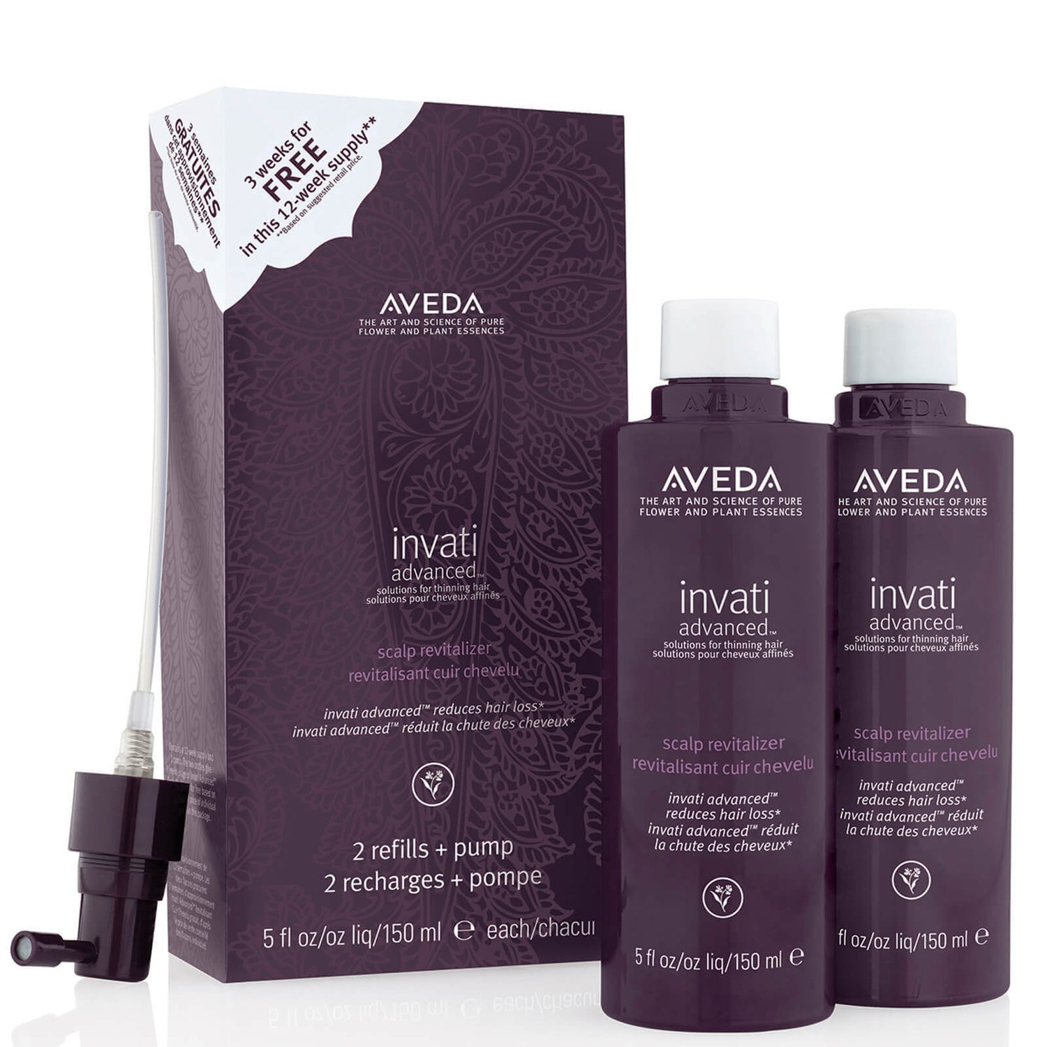 Aveda Invati Advanced Scalp Revitalizer Duo Pack 2 x 150ml | Buy Online ...