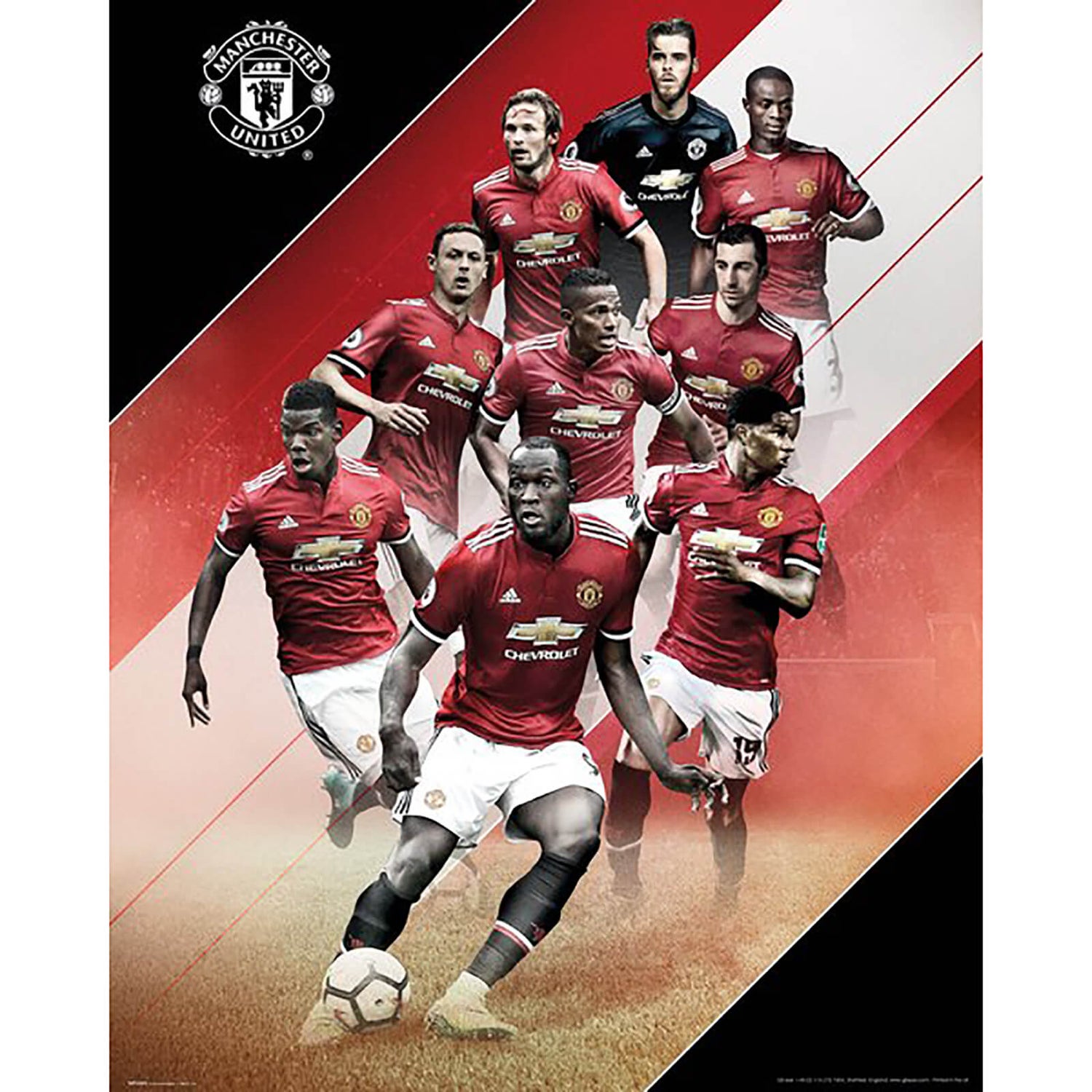 Manchester United Team Poster