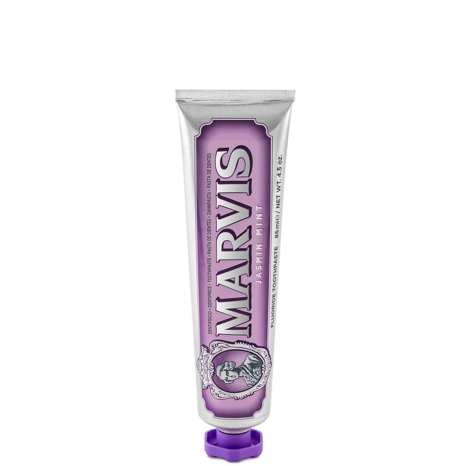 Marvis Jasmine Mint Toothpaste (85ml) - LOOKFANTASTIC