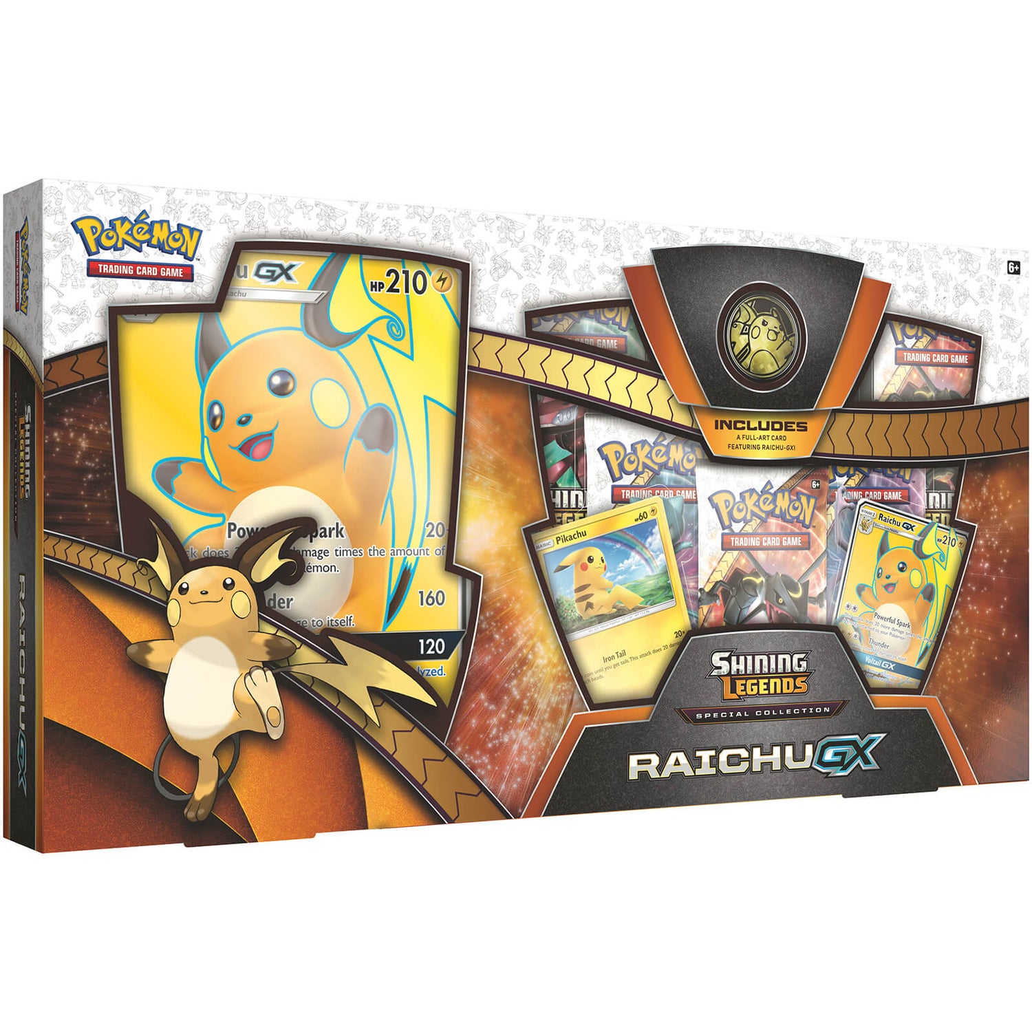 Pokemon Raichu Card