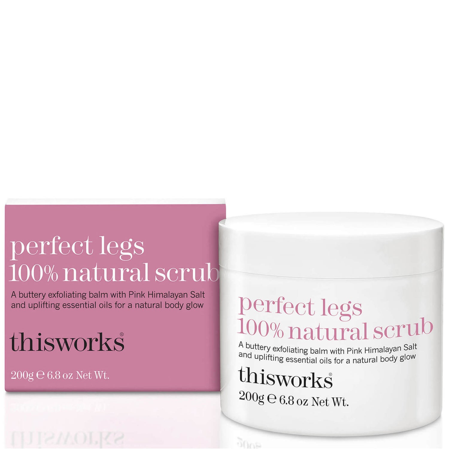 this works Perfect Legs 100% Natural Scrub 200g - Dermstore