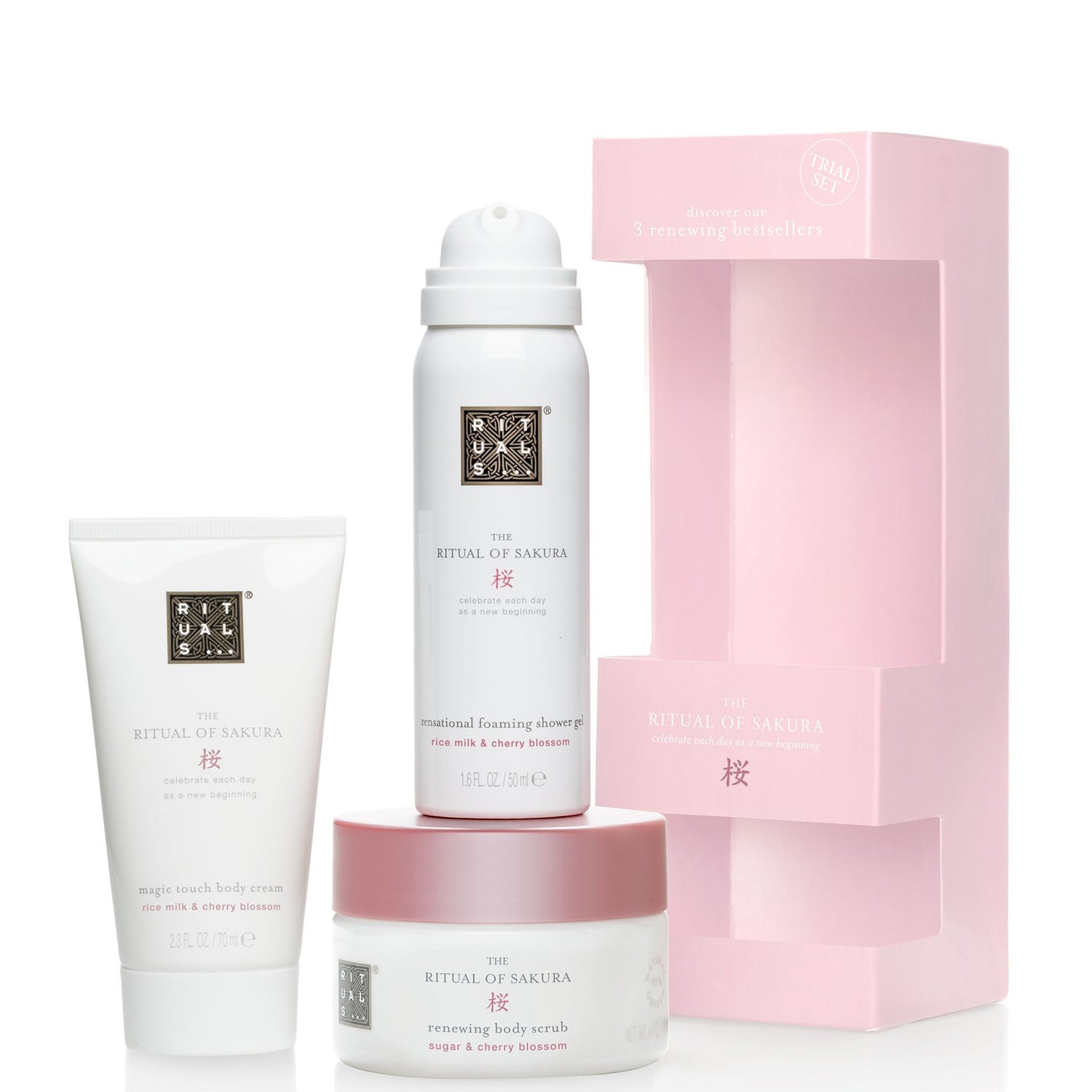 Rituals The Ritual of Sakura Floral Cherry Blossom & Rice Milk Mini ...
