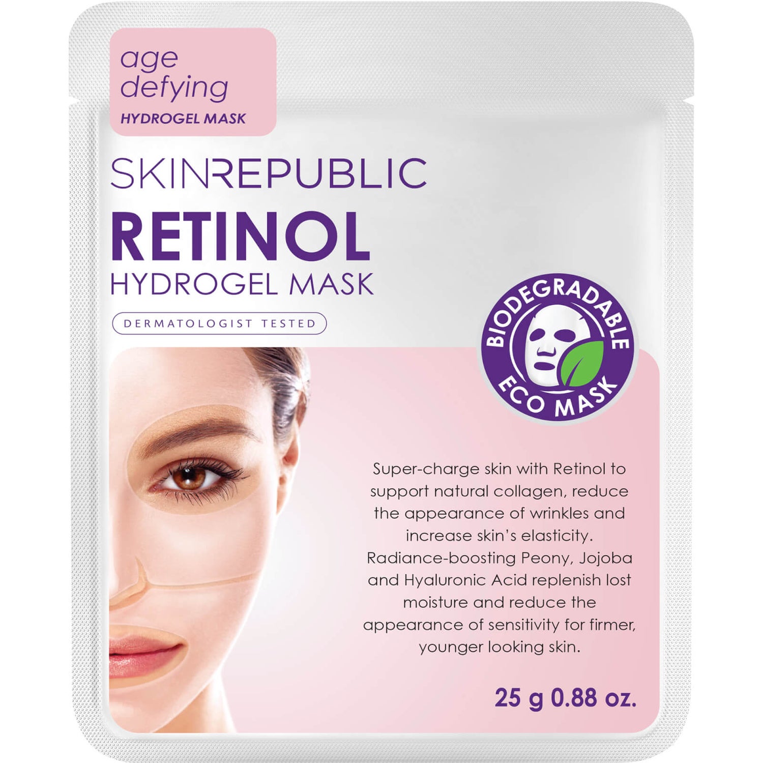 Skin Republic Hydrogel Face Sheet Mask Retinol 25g | Buy Online | Mankind