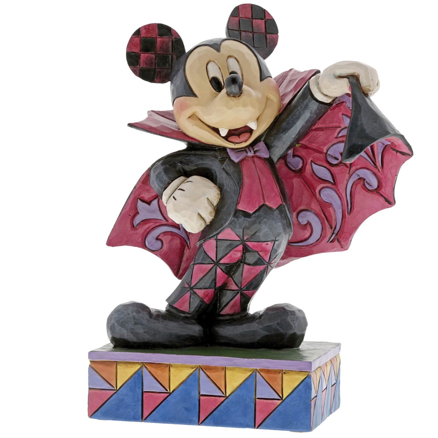 Disney Traditions Colourful Count Mickey Mouse Figurine Merchandise ...