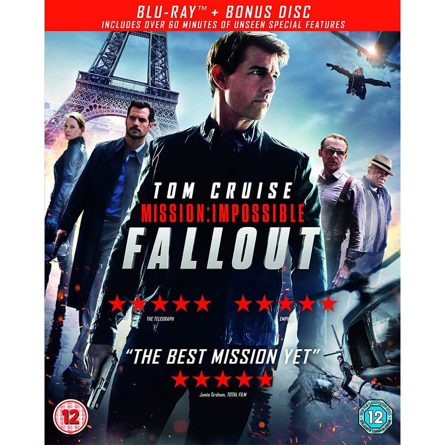Mission: Impossible - Fallout (Blu-ray + Bonus Disc) Blu-ray | Zavvi ...
