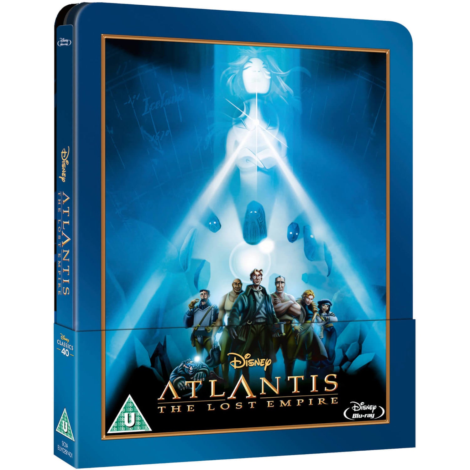 Atlantis The Lost Empire - Zavvi UK Exclusive Limited Edition Steelbook ...
