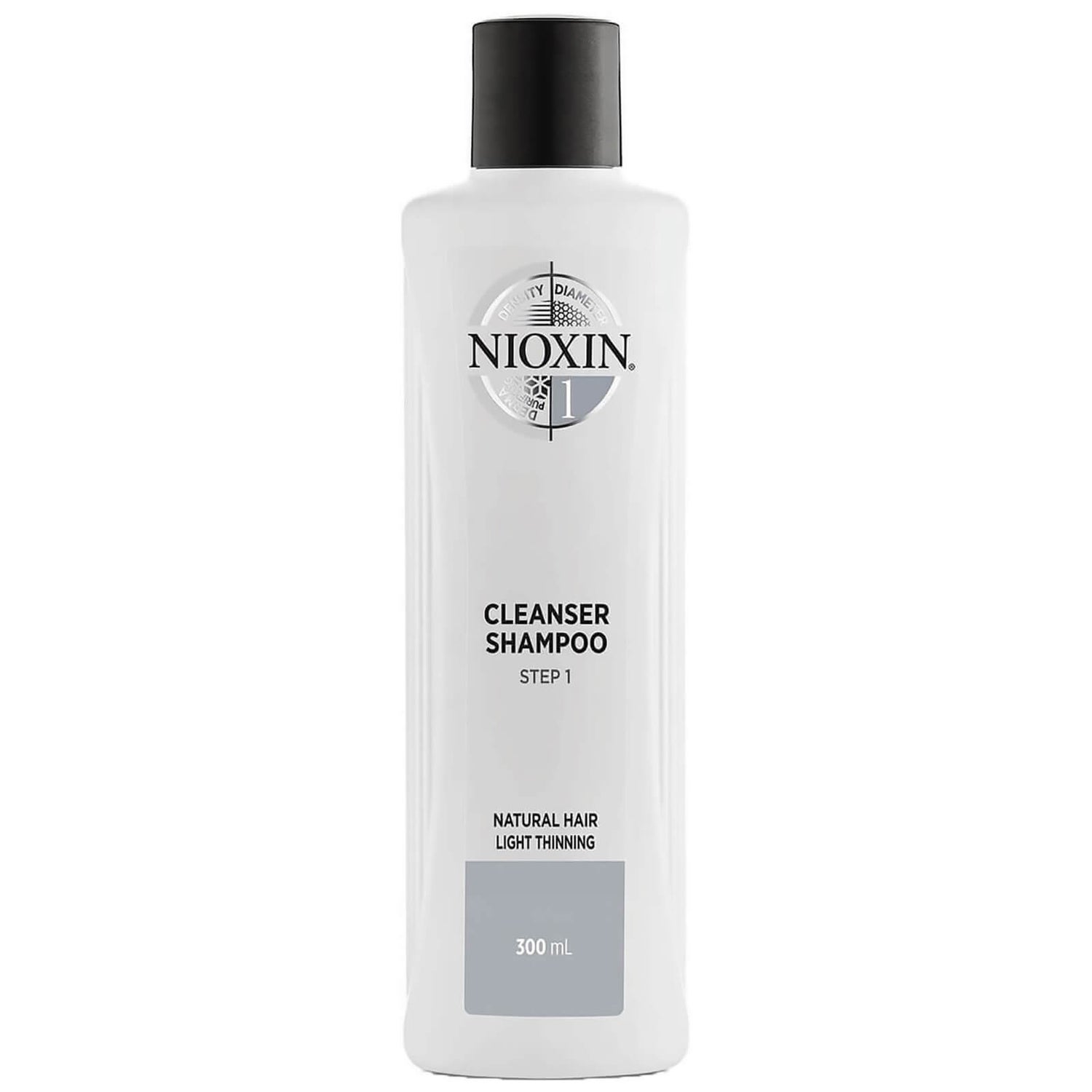 NIOXIN 3-Part System 1 Cleanser Shampoo for Natural Hair with Light ...