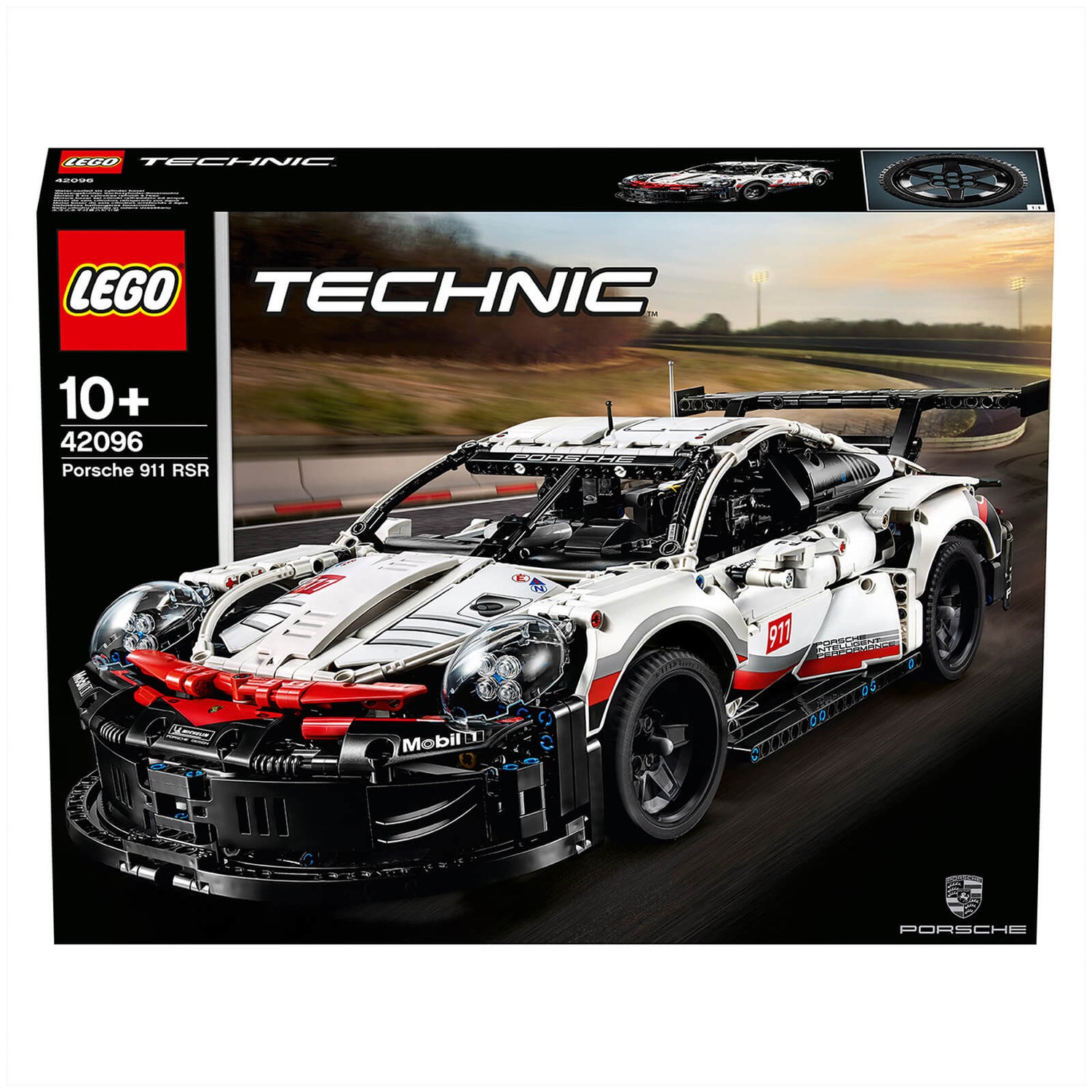 LEGO Technic: Porsche 911 RSR Sports Car Set (42096) Toys - Zavvi UK
