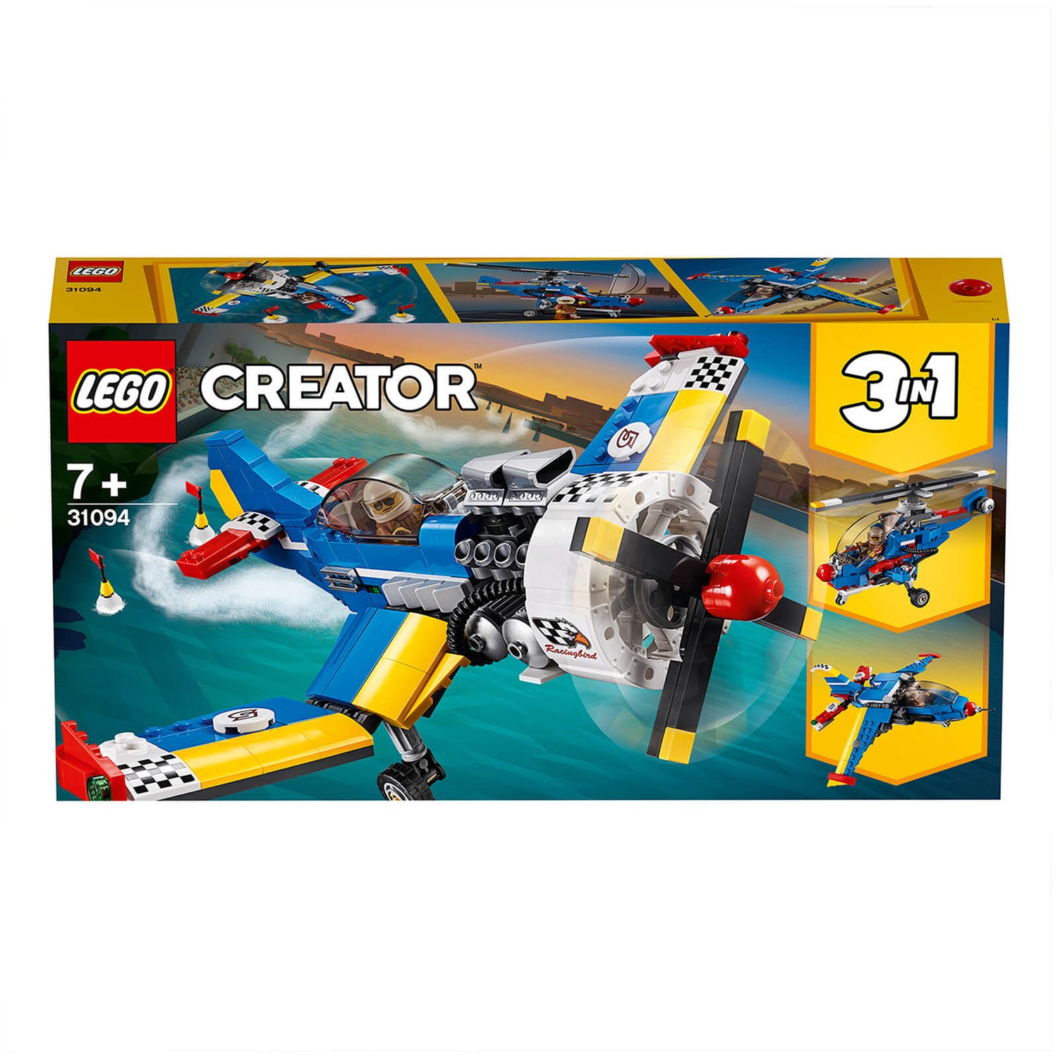 LEGO Creator: 3in1 Race Plane Helicopter Jet Set (31094) - IWOOT UK