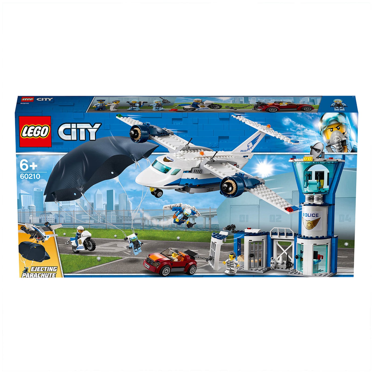 LEGO City: Sky Police Air Base Station Building Set (60210) Toys - Zavvi UK