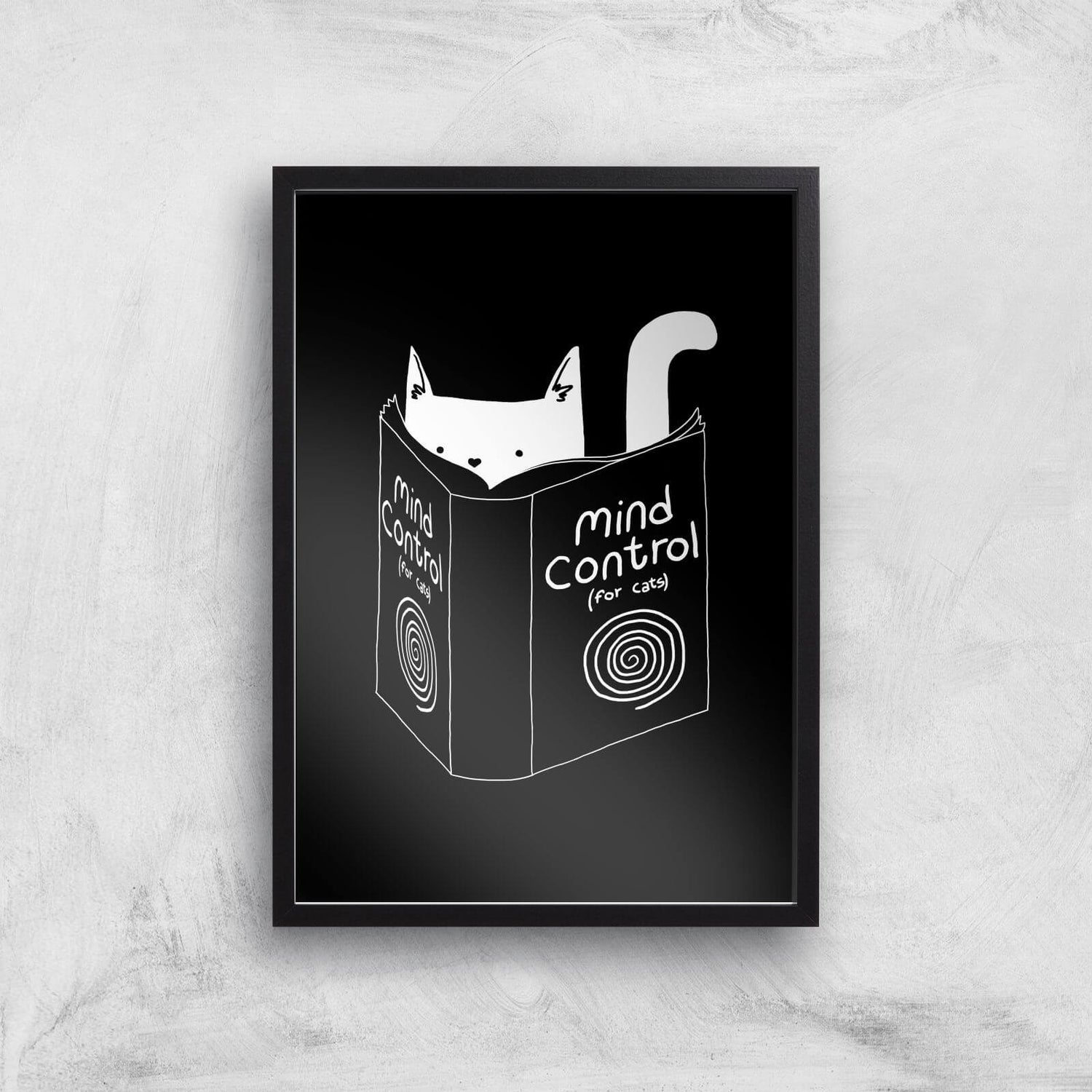 Tobias Fonseca Mind Control for Cats Art Print - IWOOT UK