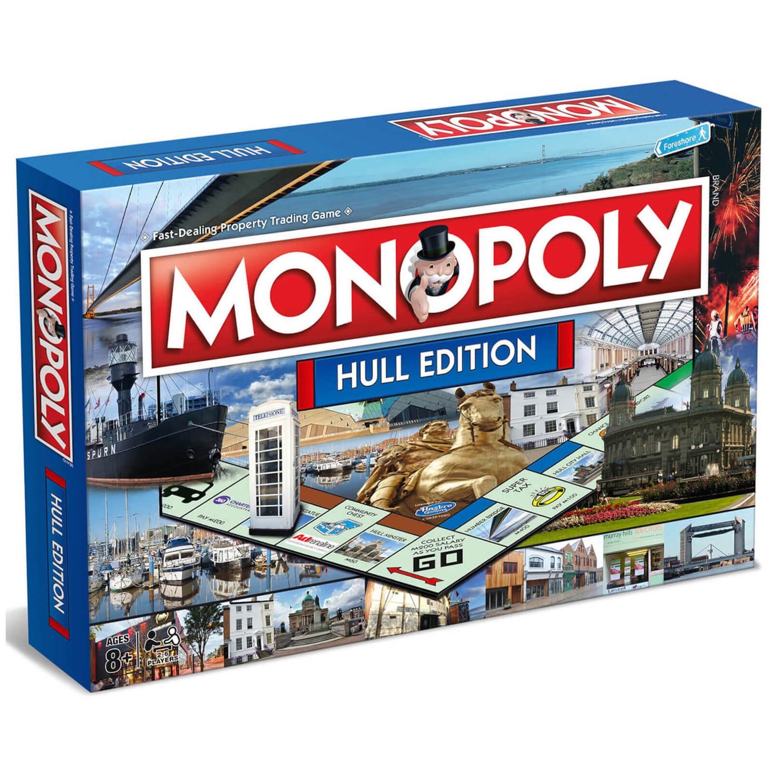 Monopoly Board Game - Hull Edition Toys - Zavvi UK