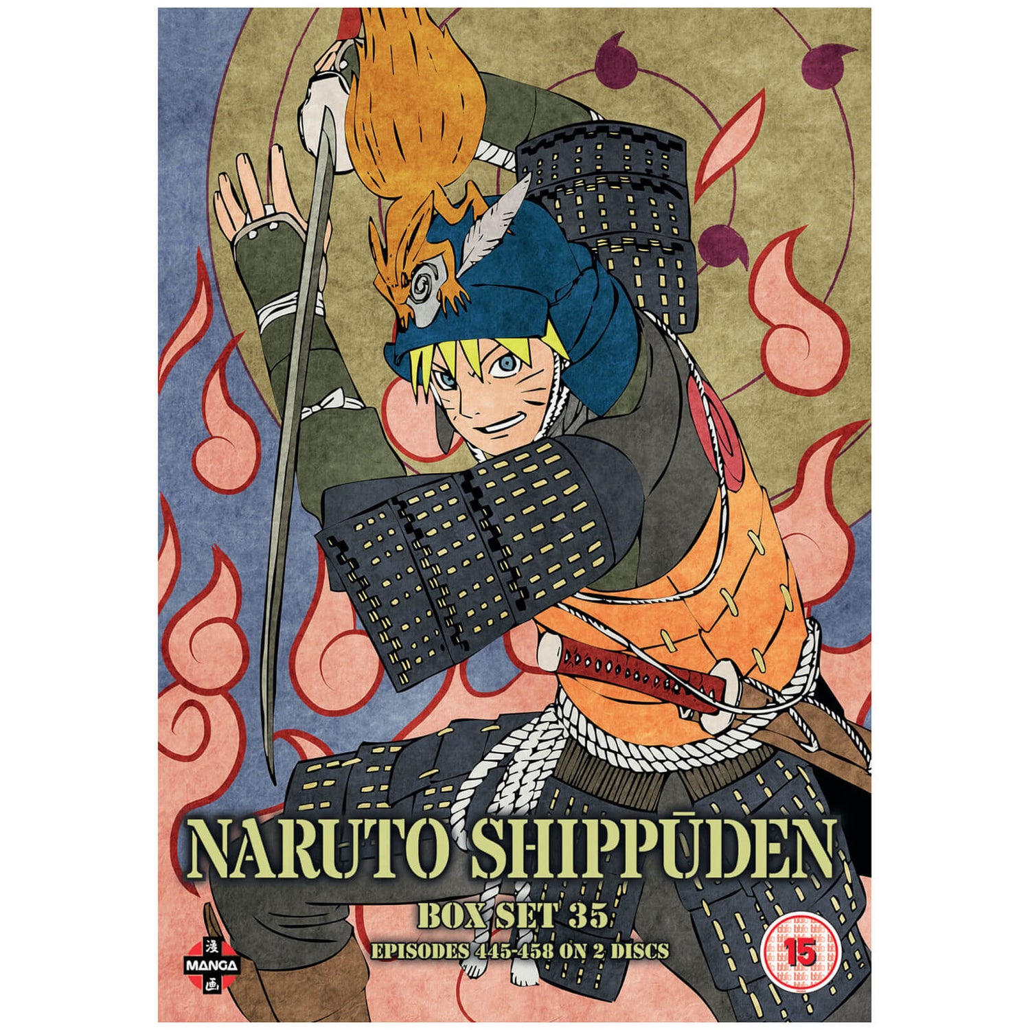 Naruto Shippuden Box 35 (Episodes 445-458) DVD - Zavvi UK