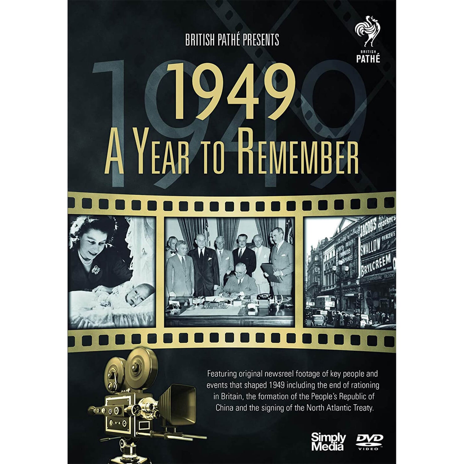 British Pathé News - A Year to Remember 1949 DVD - Zavvi UK