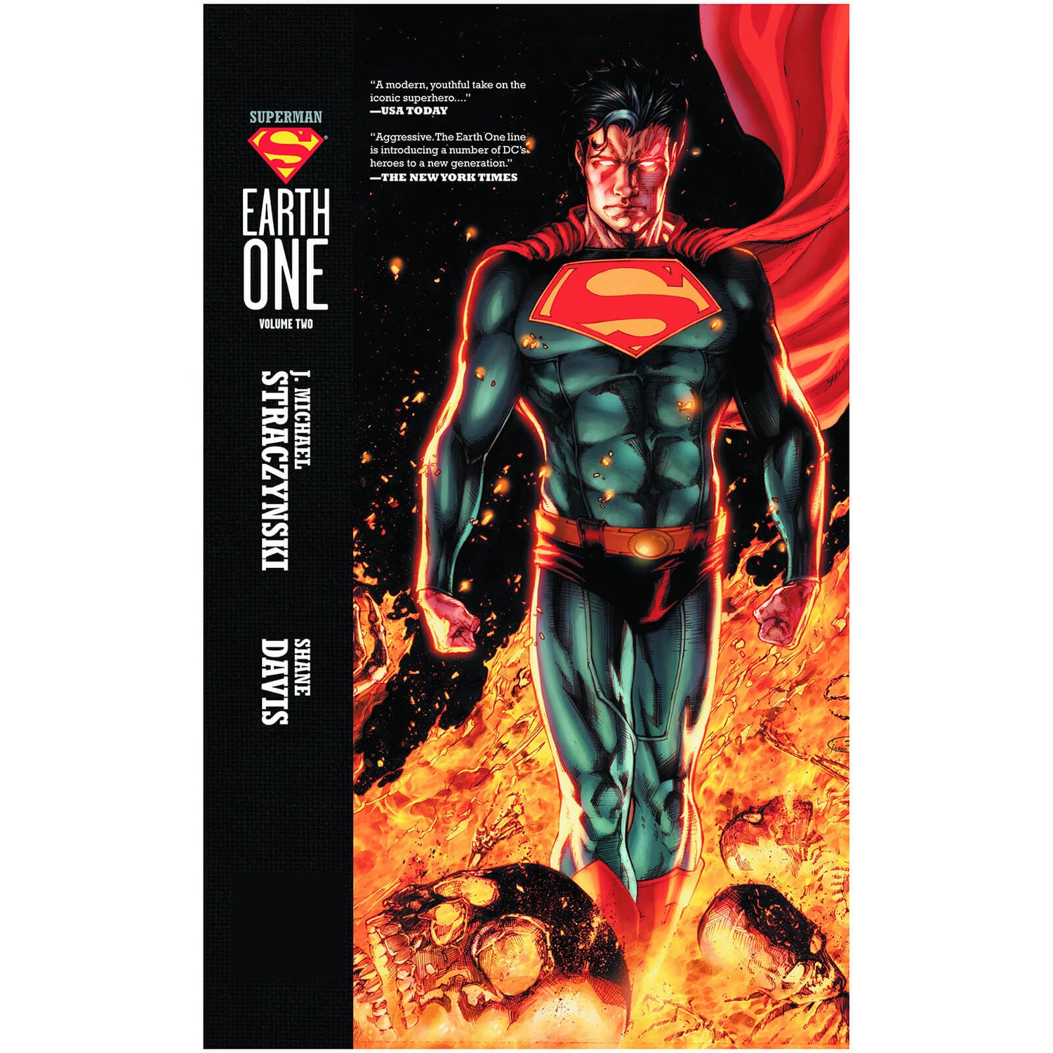 Superman Stripboek Cover DC Comics Superman Unchained Art Print Hole