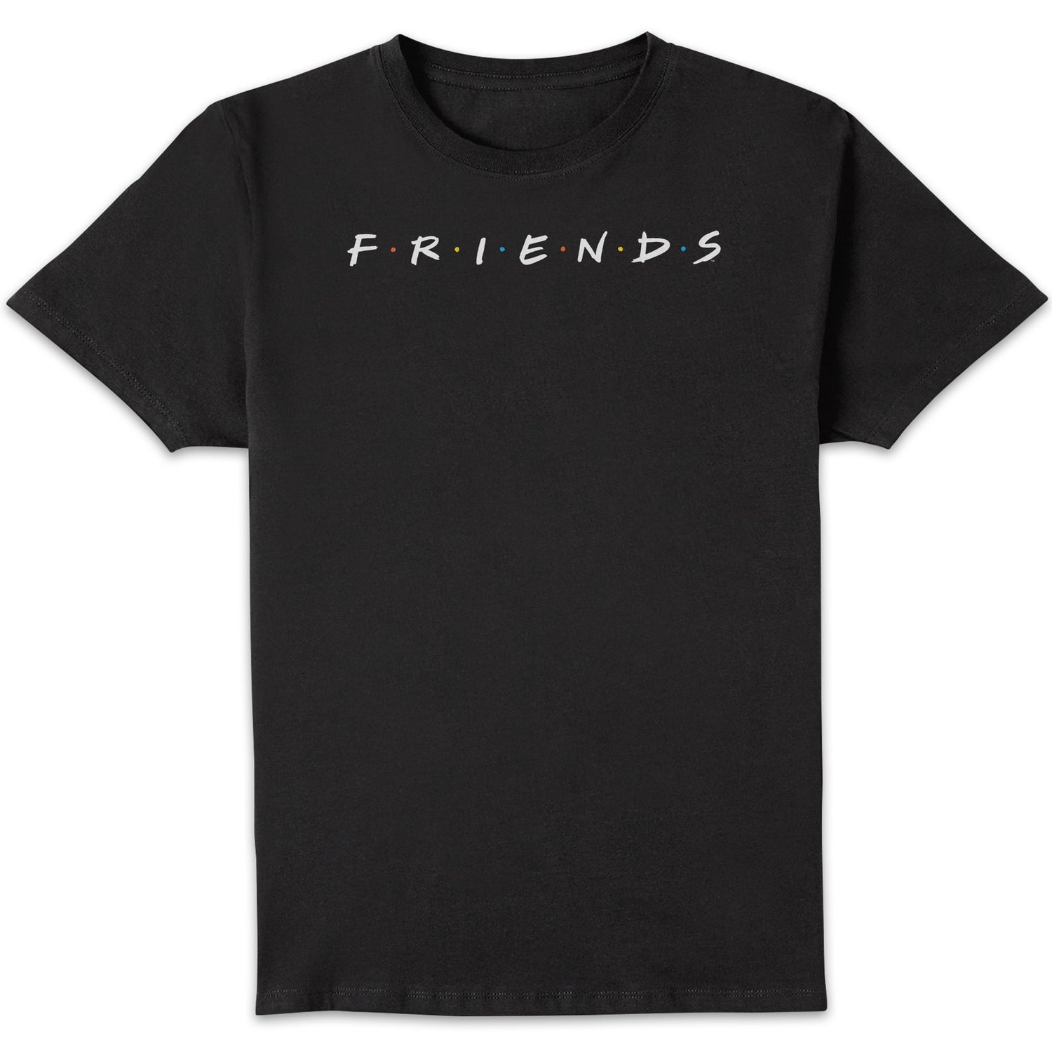 Friends Logo Contrast Men's T-Shirt - Black Clothing | Zavvi Australia