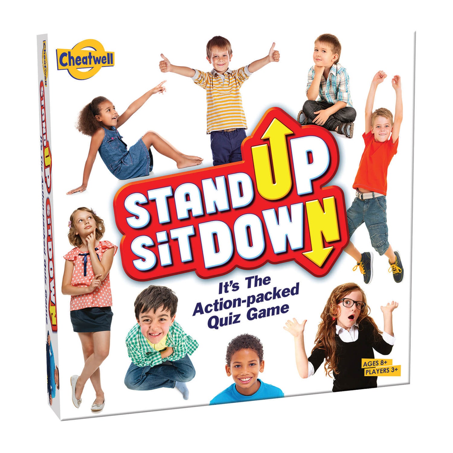 Stand up Sit Down Card Game - IWOOT UK