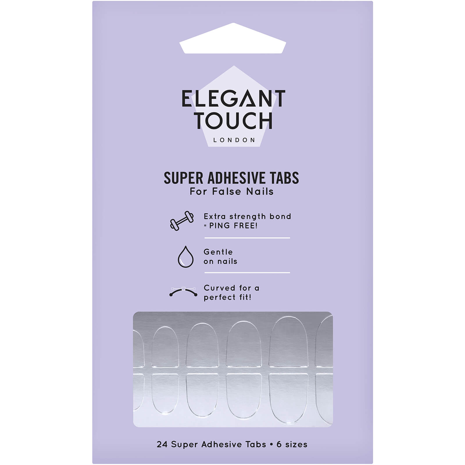 Elegant Touch Super Adhesive Tabs (24 Tabs) - LOOKFANTASTIC