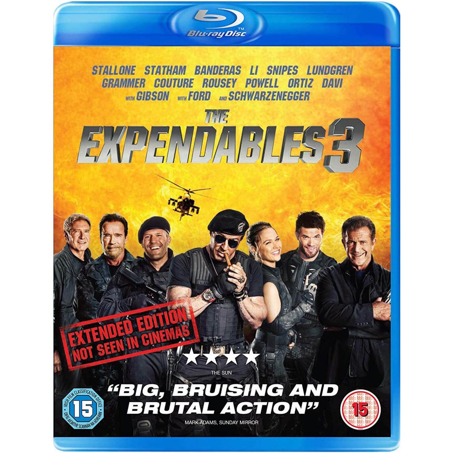 The Expendables 3 Blu-ray - Zavvi UK
