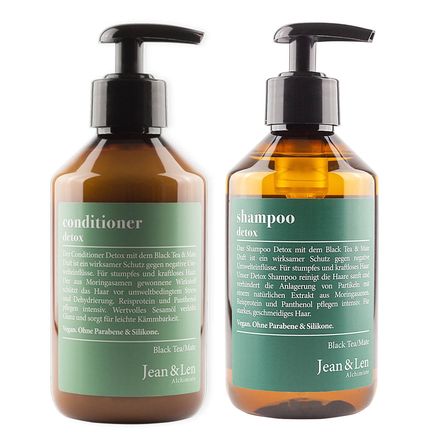 Jean&Len Shampoo / Conditioner Detox Black Tea & Mate | GLOSSYBOX DE