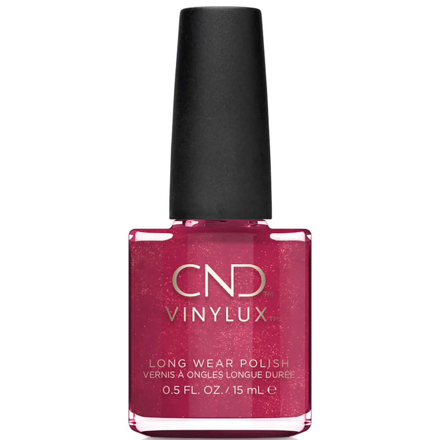 CND Vinylux Red Baroness Nail Varnish 15ml - lookfantastic