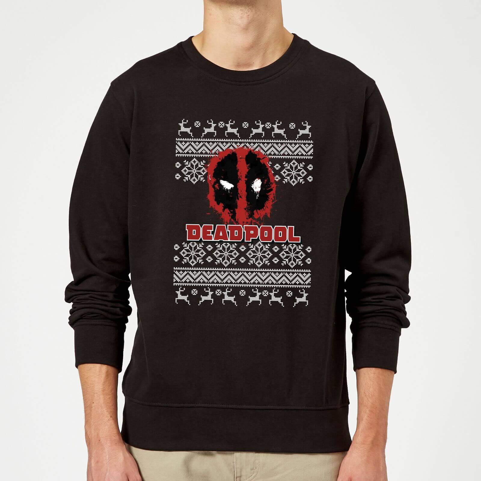 Deadpool Christmas Sweater Chimichanga Xmas Deadpool Mutant New Year