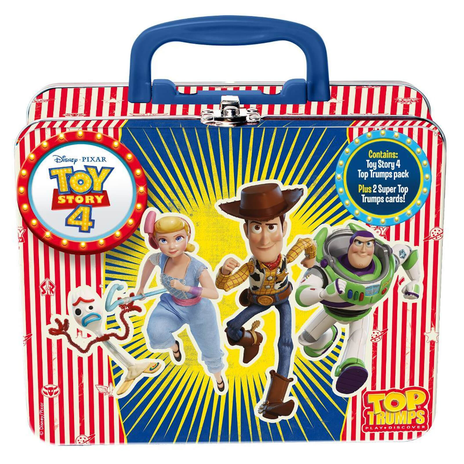 Top Trumps Collector's Tin Card Game - Toy Story 4 Edition - IWOOT UK