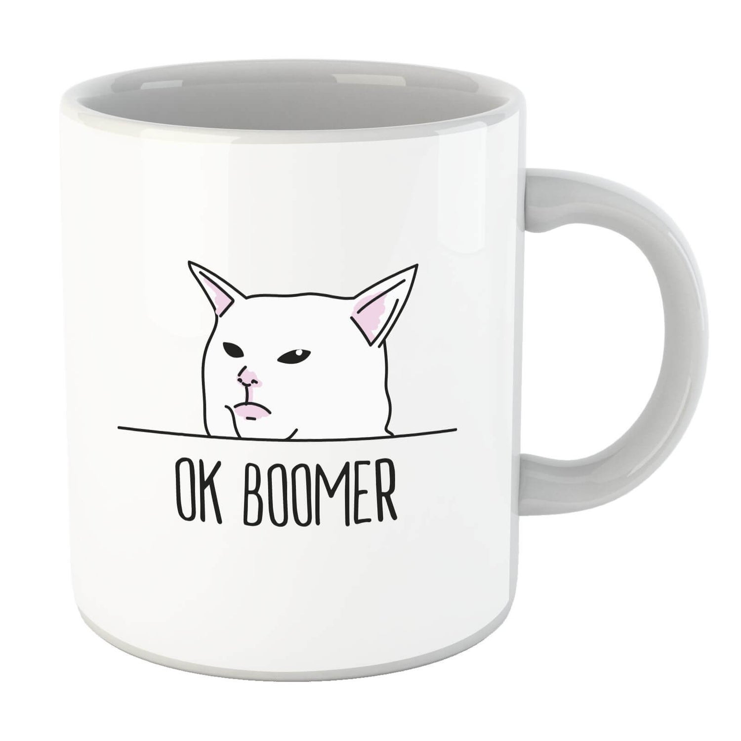 Ok Boomer Cat Mug - IWOOT UK