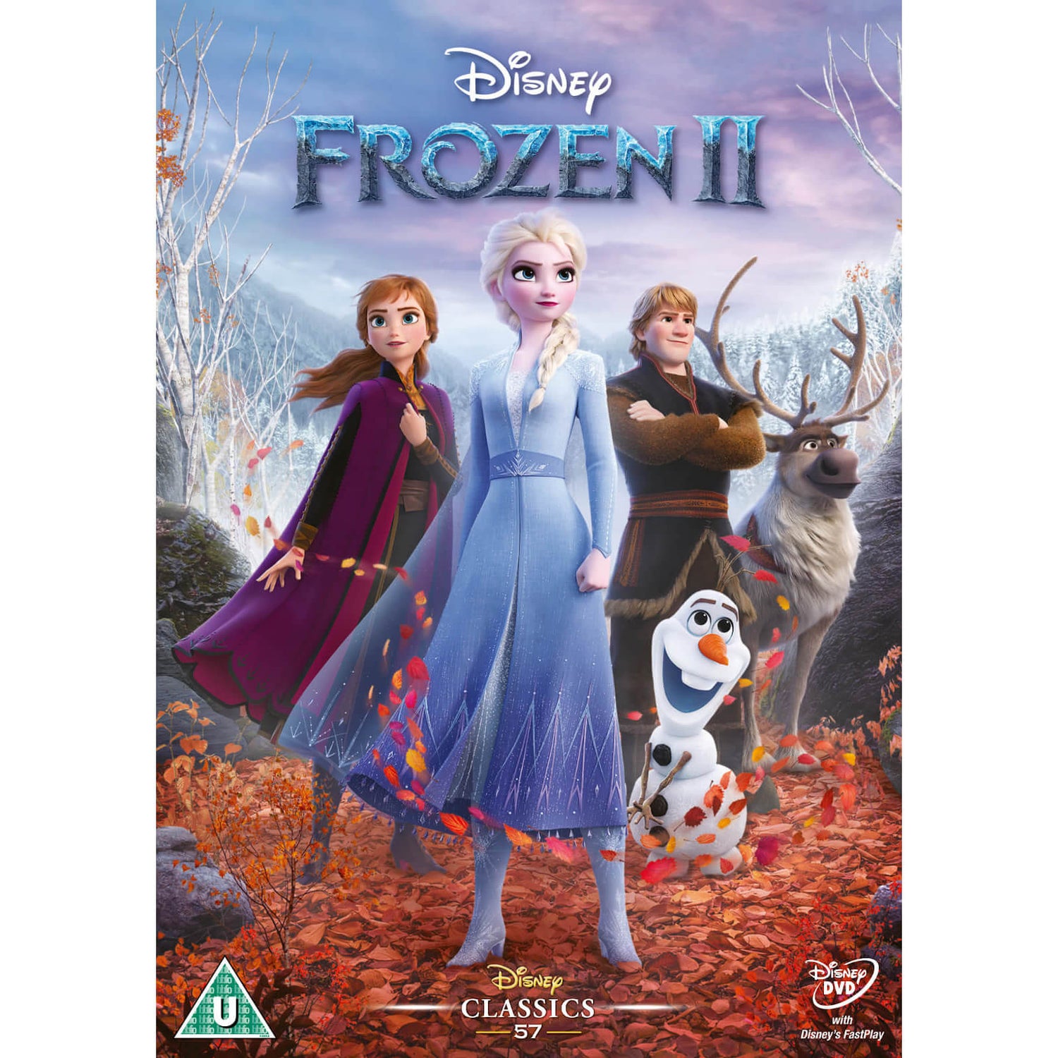 Frozen 2 DVD | Zavvi Australia