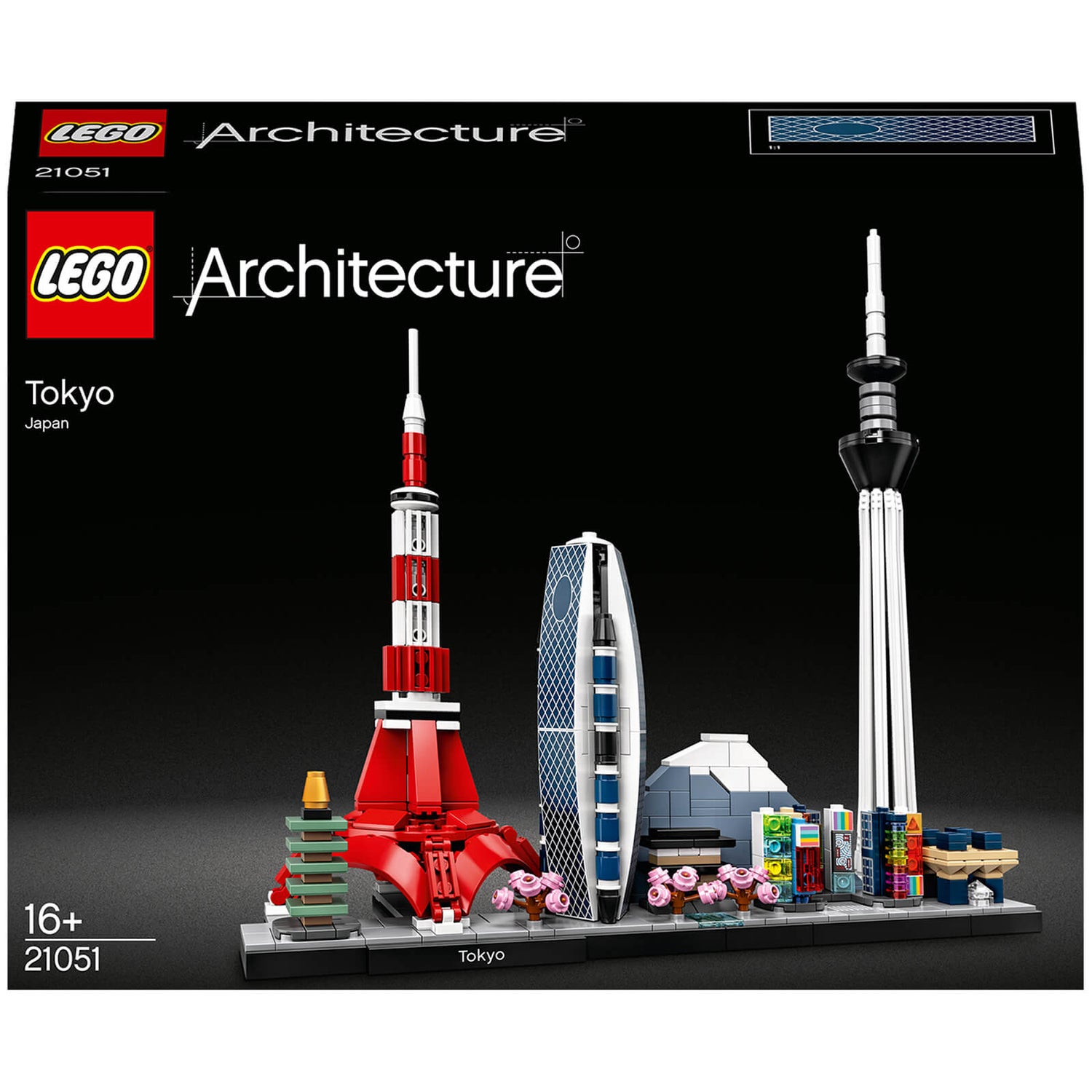 LEGO Architecture: Tokyo Model Skyline Collection (21051) Toys - Zavvi US