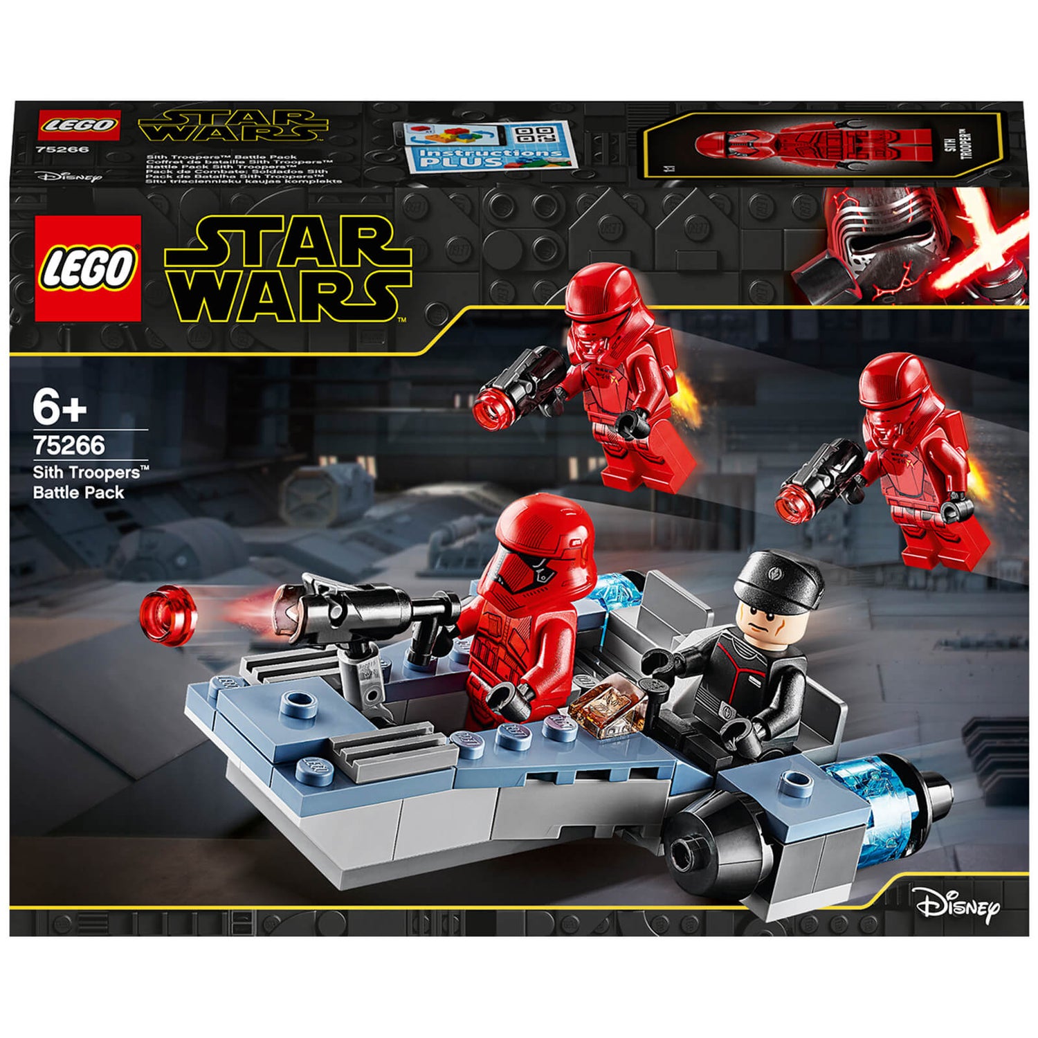 LEGO Star Wars: Sith Troopers Battle Pack Building Set (75266) Toys ...