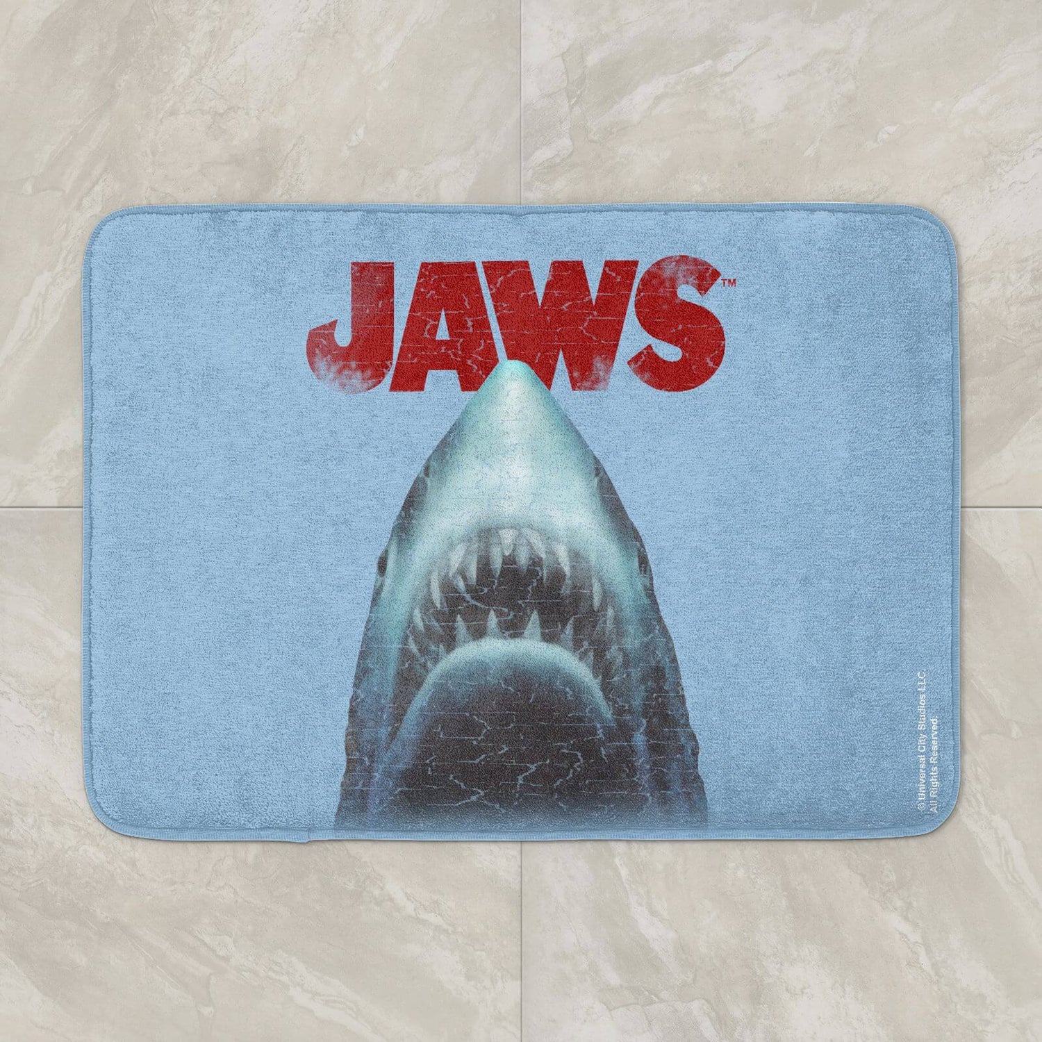 Jaws Logo Bath Mat Homeware | Zavvi Australia