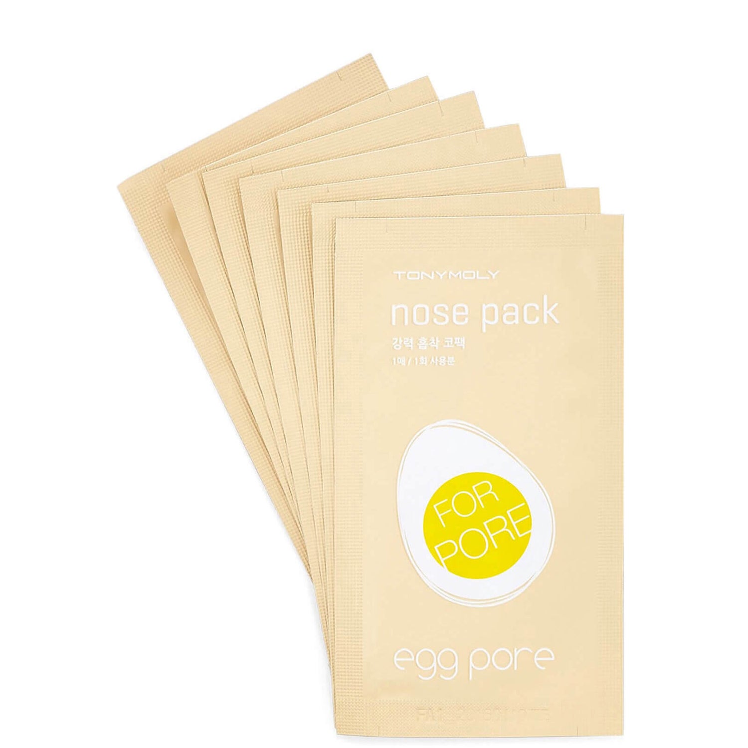 TONYMOLY Egg Pore Nose Pack (7 Sheets) | LOOKFANTASTIC AU