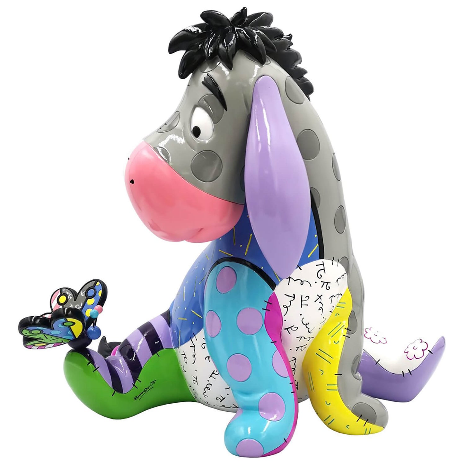 Disney by Romero Britto Eeyore Statement Figurine 38cm Merchandise ...