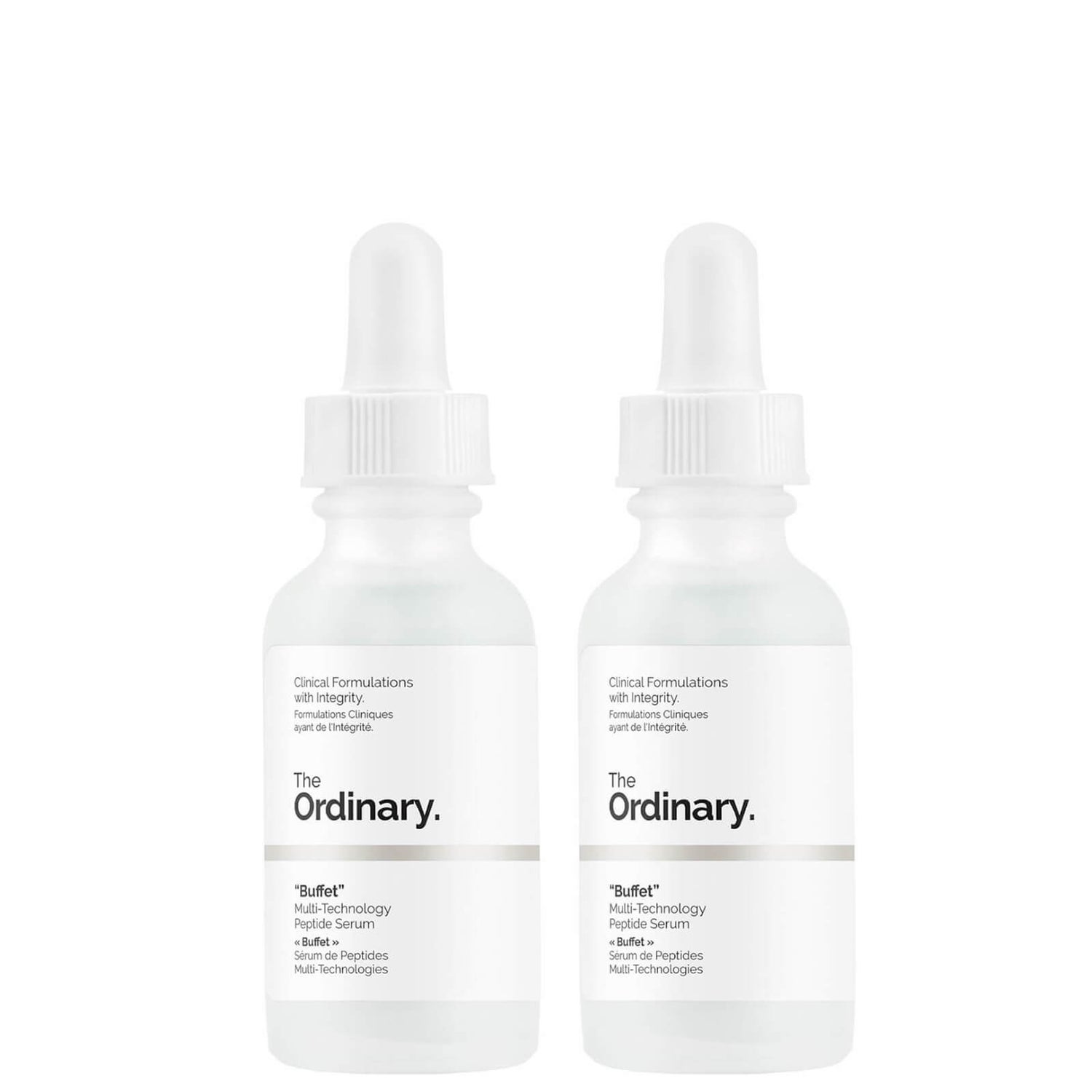 The Ordinary 'Buffet' Multi-Technology Peptide Serum Exclusive Duo ...
