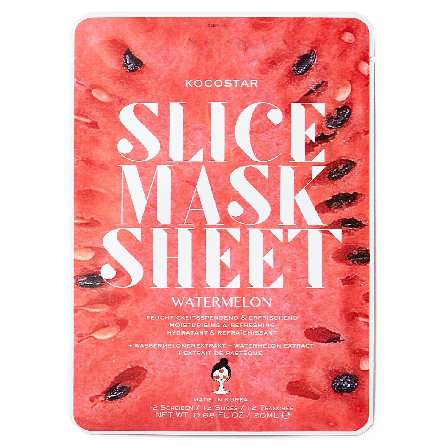 KOCOSTAR Watermelon Slice Mask | GLOSSYBOX DE