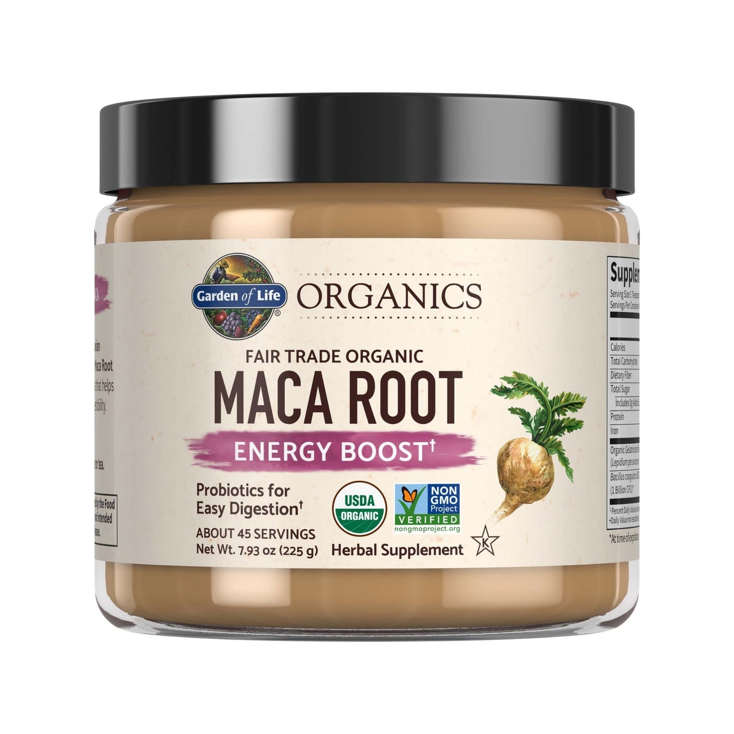 Organics Herbal Maca Root - 225g | Every Health