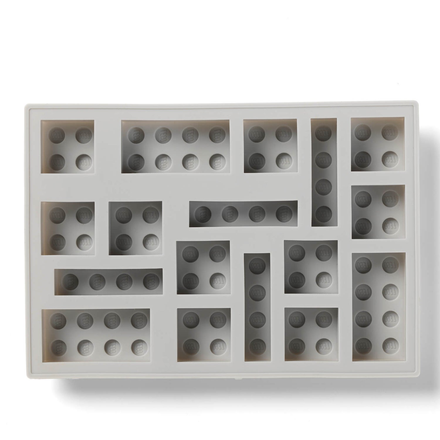 LEGO Ice Cube Tray - Grey - IWOOT UK