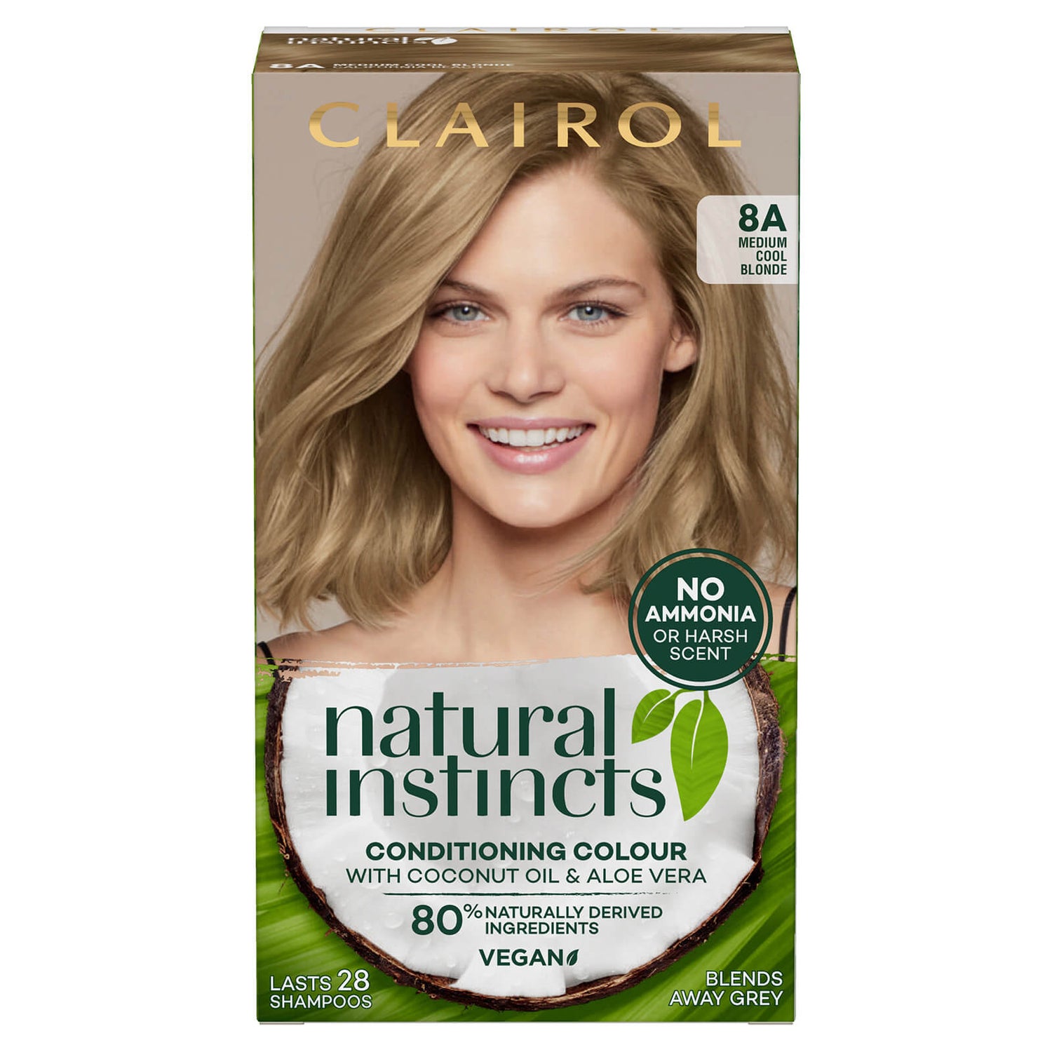 Clairol Natural Instincts Semi Permanent No Ammonia Vegan Hair Dye